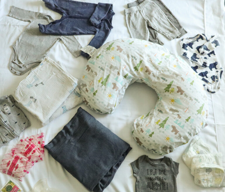 Minimalist Baby Checklist - Homemade On Purpose