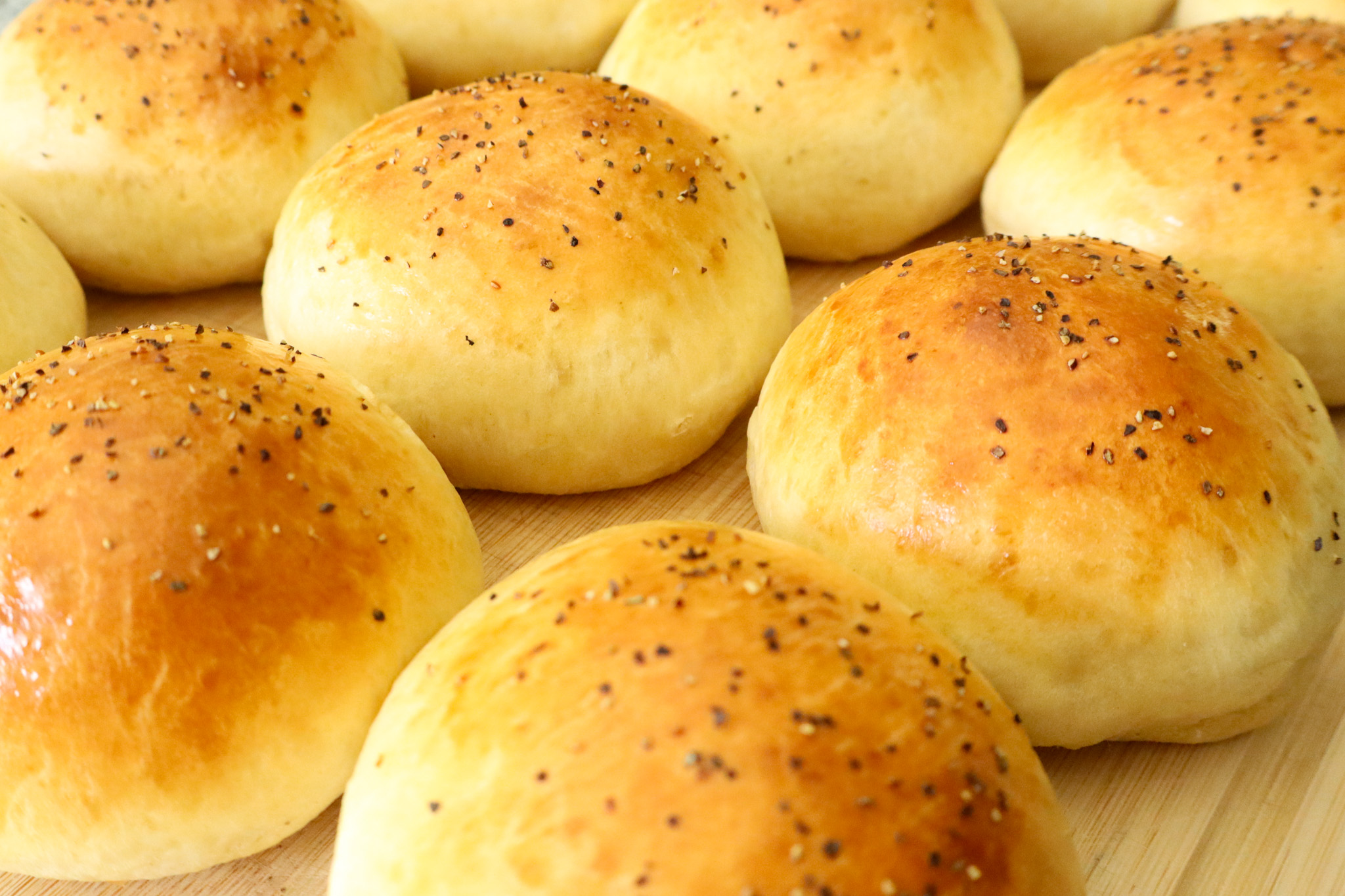 40 Minute Quick Honey Butter Burger Buns - Homemade On Purpose